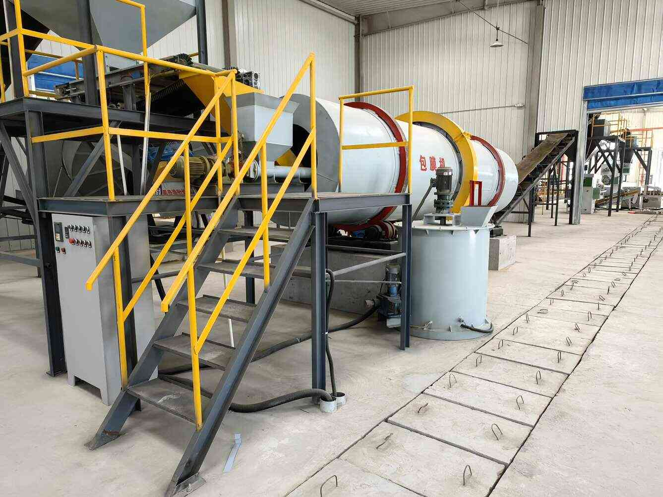 Rotary Coating Machine for Superior Fertilizers - NPK Fertilizer ...